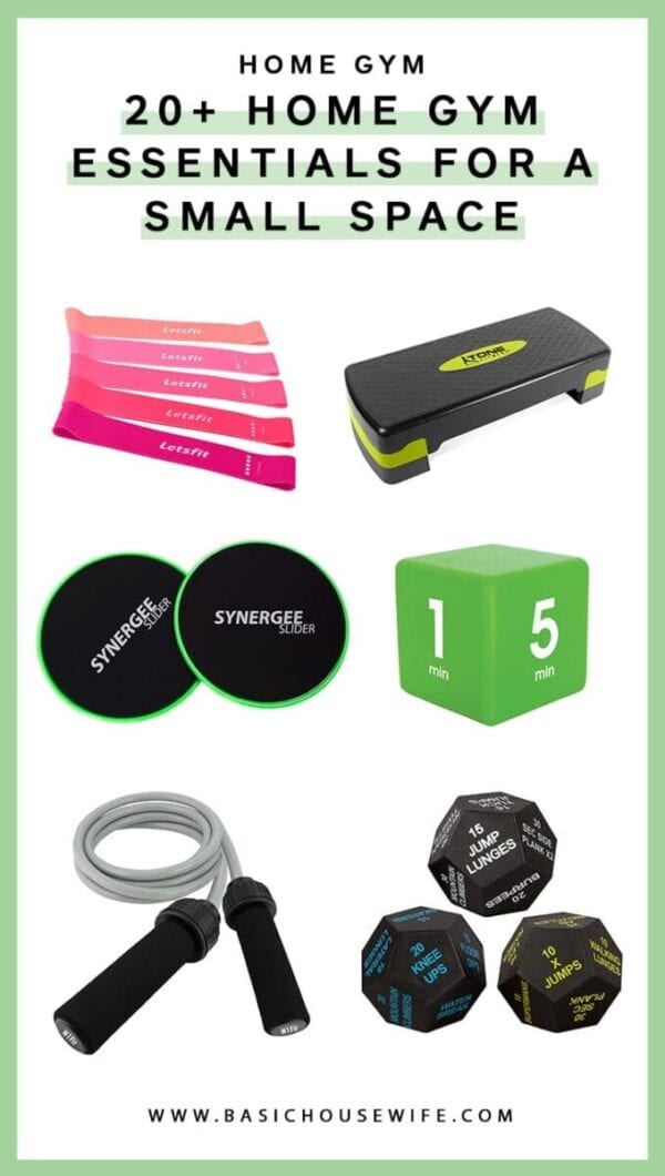 20+ Best Home Gym Essentials for a Small Space - The Basic Housewife