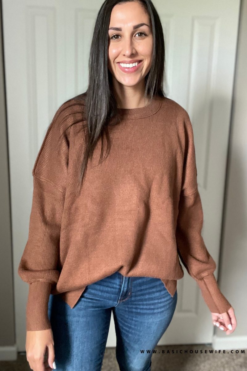 Prime Wardrobe Try-On: Amazon Sweaters for Fall | The Basic Housewife
