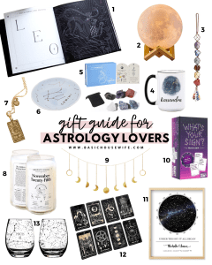 13 Astrology Gifts for The Horoscope Obsessed | The Basic Housewife