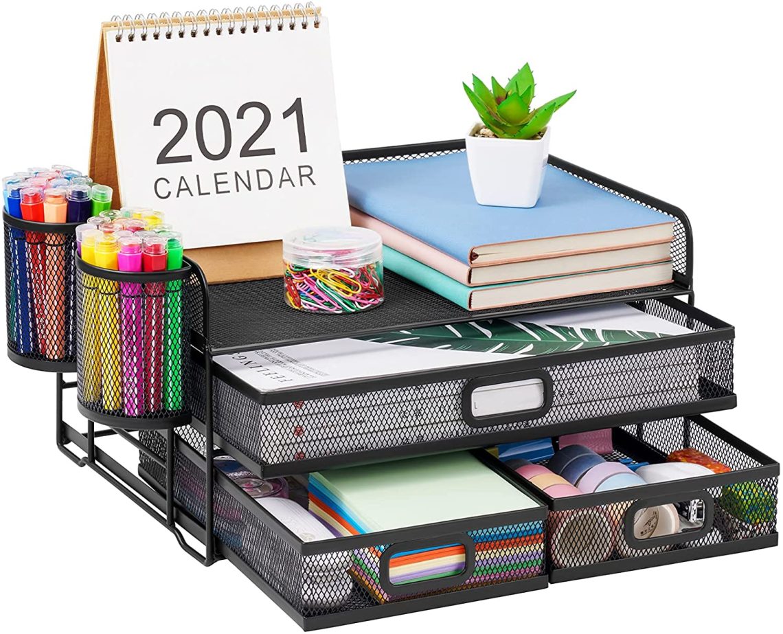 Must-Have Office Desk Accessories to Get Organized | The Basic Housewife