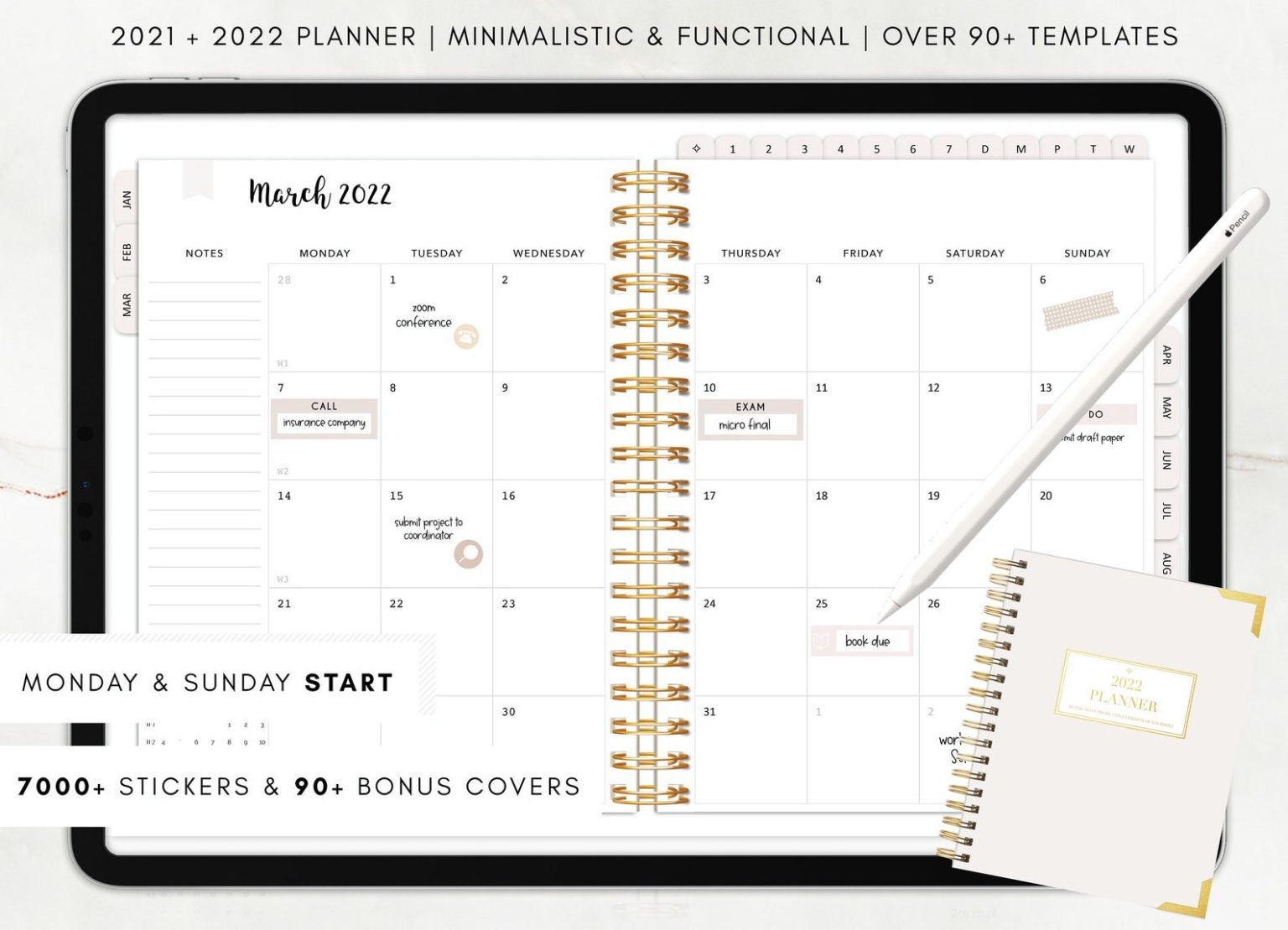 The BEST Productivity Planners To Get Your Life Organized | The Basic ...