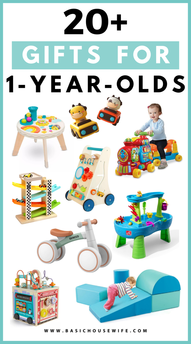 21 Unique Gifts for 1-Year-Olds | The Basic Housewife